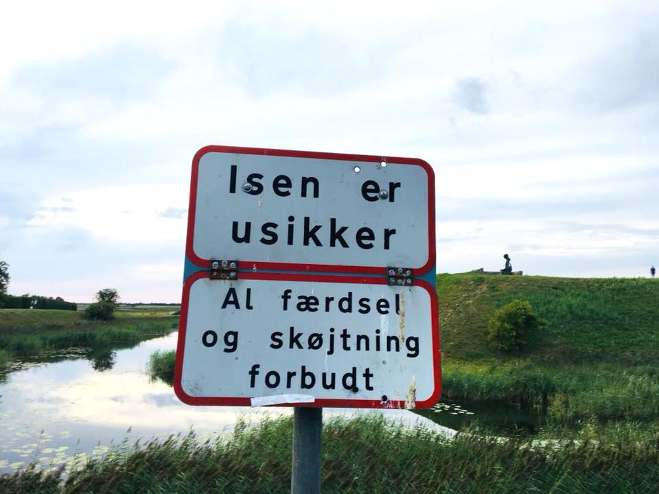 Isen er usikker - og det vil den være længe endnu - Ryk Ind Isen er usikker - og det vil den være længe endnu - Ryk Ind