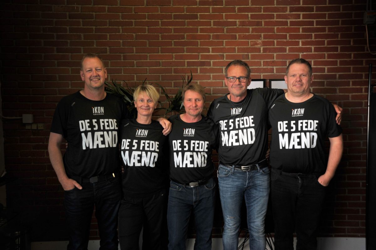 Påskeferien er slut og de 5 "fede”mænd er ”back in business”. - Ryk Ind