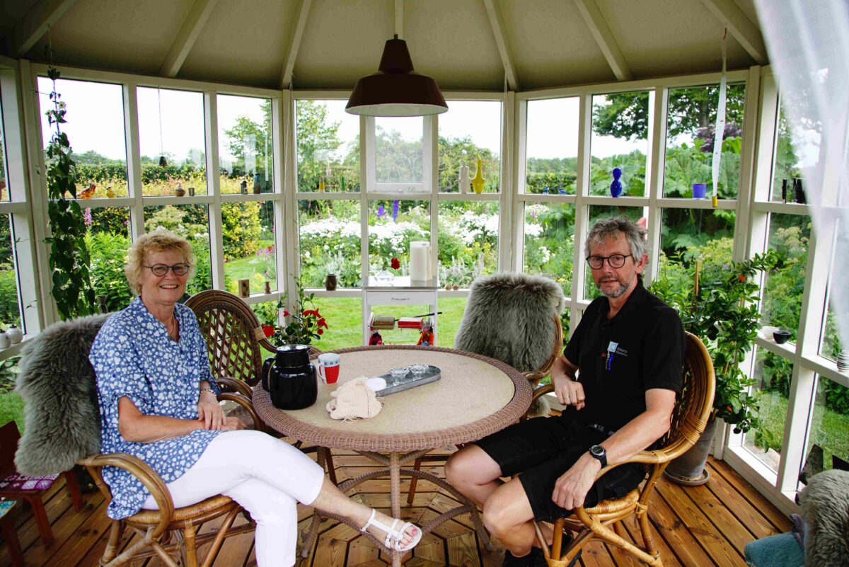 Elin og Palle har skabt fantastisk have på 3.000 m2 med mange ...