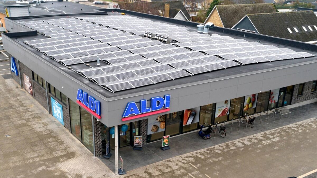 Aldi vil forsøge at sælge projektet for et stort, nyt supermarked på ...
