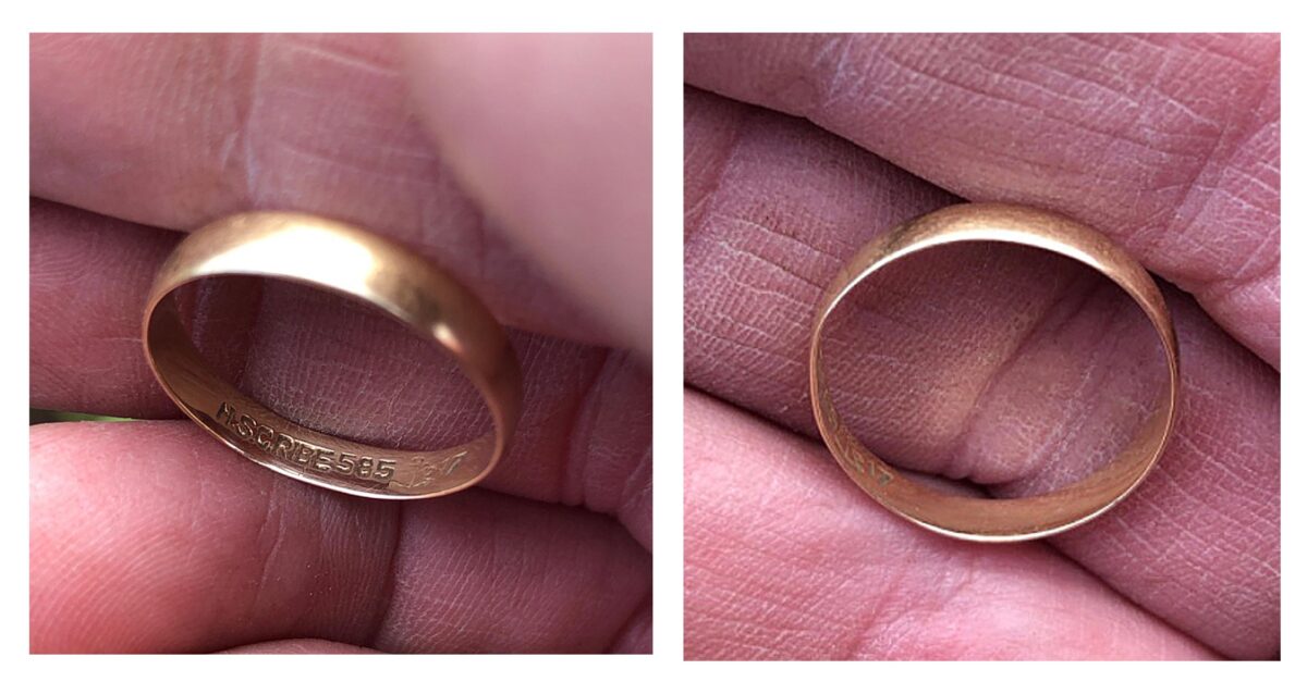 Kan vi finde ejermanden, evt. familien til denne ring? - Ryk Ind