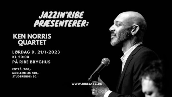 Ken Norris Quartet gæster Ribe i januar - Ryk Ind